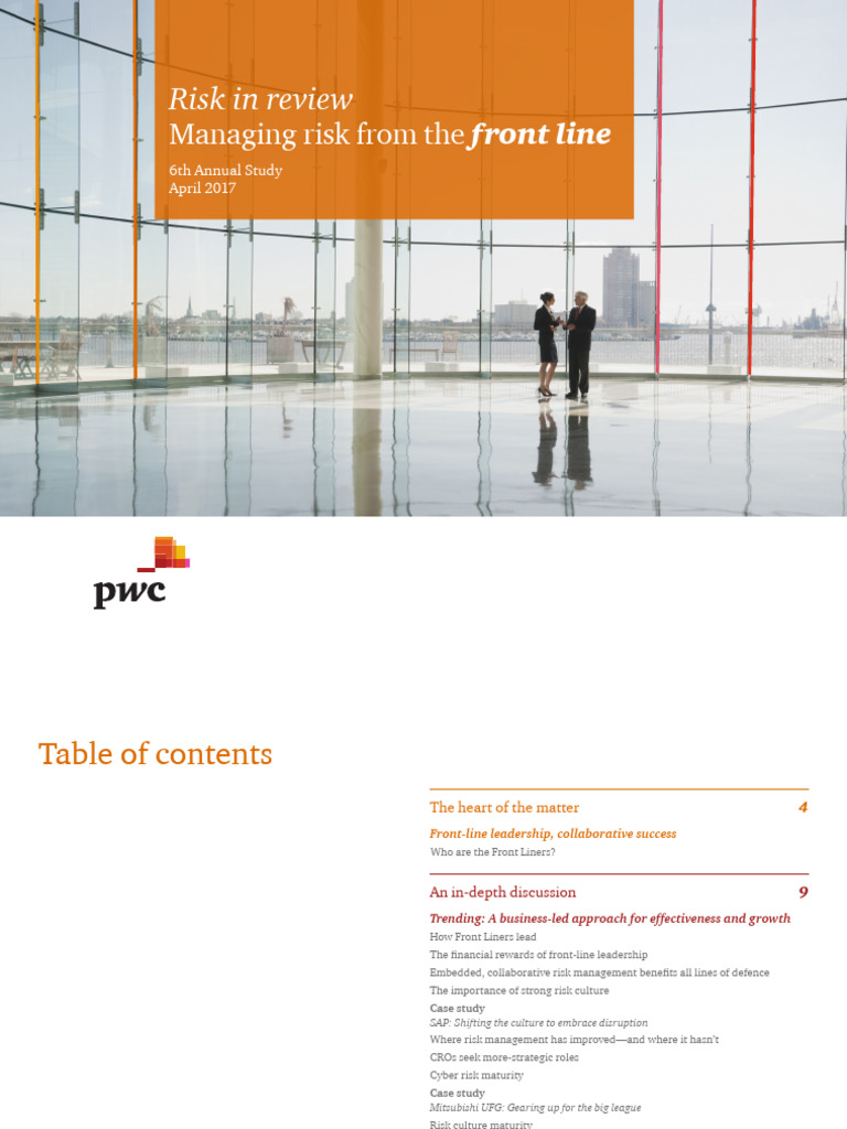 2017 Risk Management Insights Report | PDF | Internal Audit | Risk