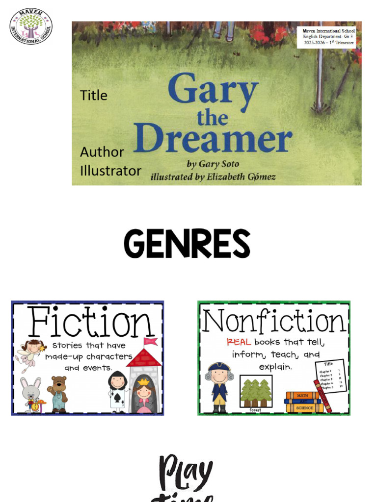 Gary The Dreamer Y3w3 | PDF