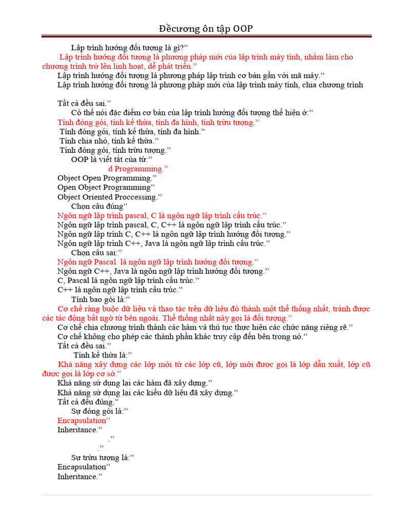 LT OOP | PDF