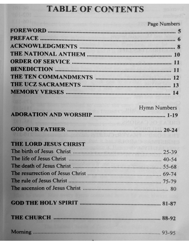English Hymn Book | PDF