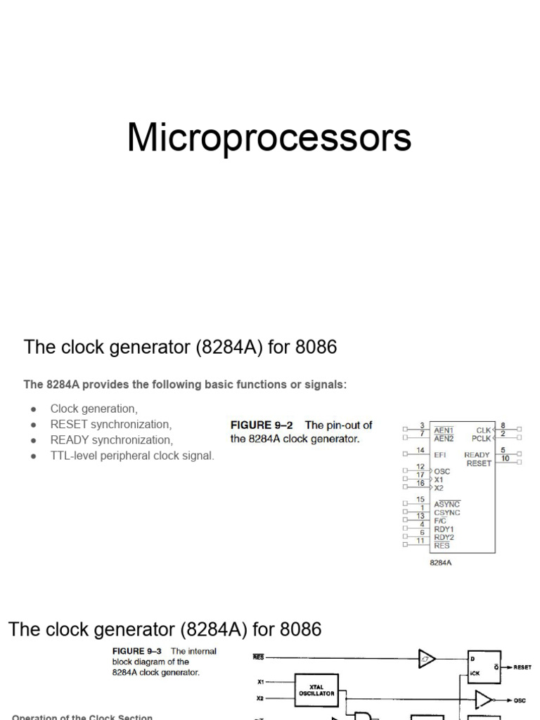 Microprocessors Slide-2 | PDF | Central Processing Unit | Computer Engineering
