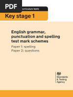 2022 Key Stage 1 Reading Mark Schemes | PDF