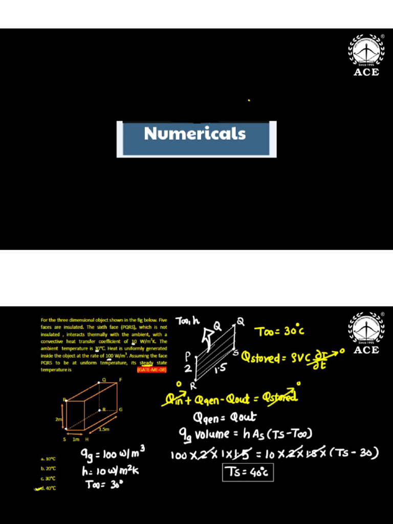 HT DAY 4 - Numericals | PDF