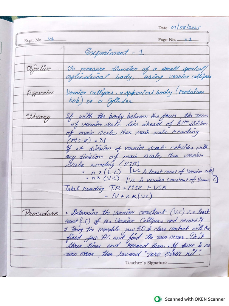 Physics Practical | PDF