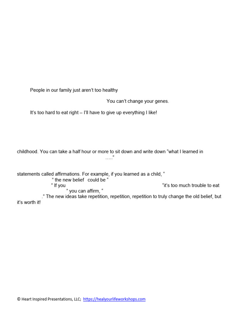 2024 The Power of The Body Mind Connection Handouts | PDF | Meditation ...