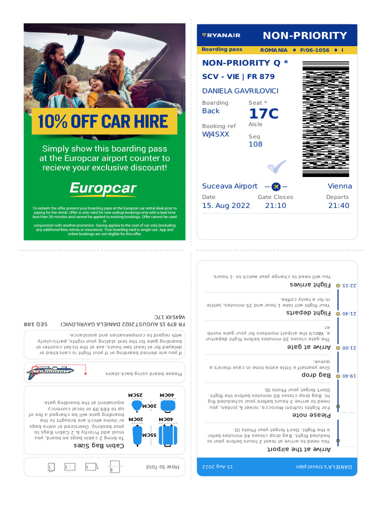 Boarding Pass | PDF
