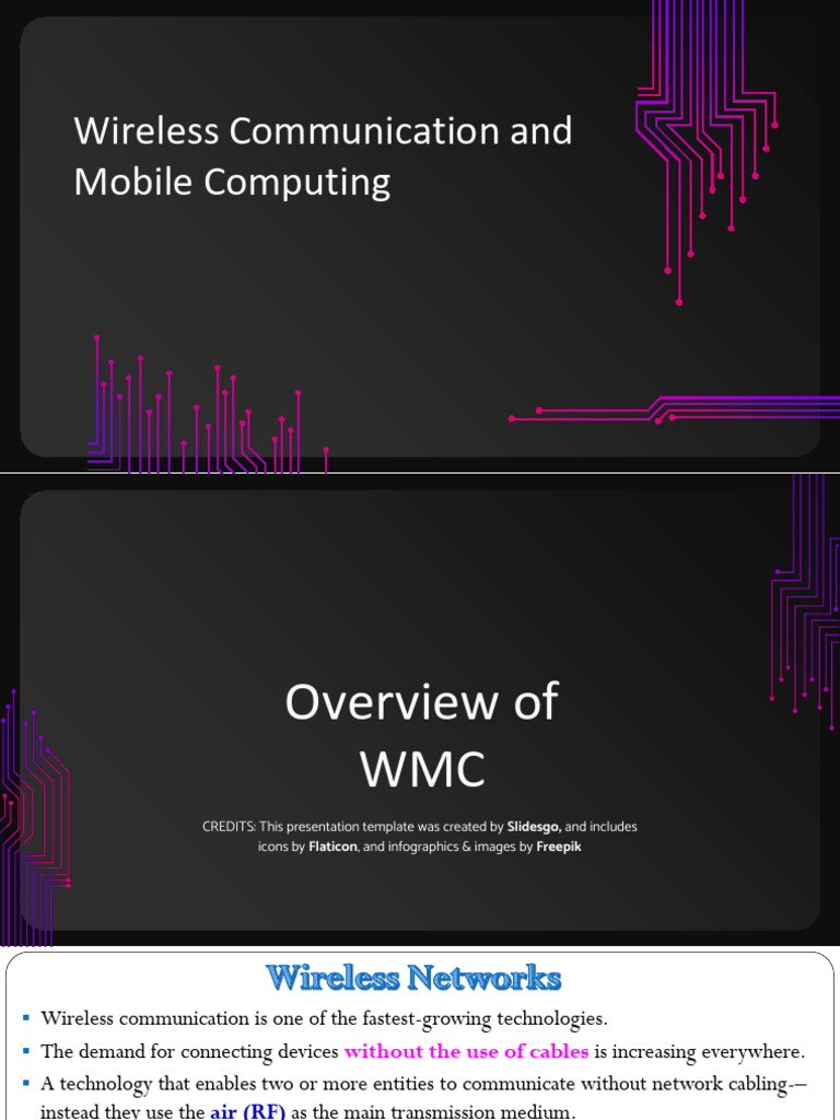Wireless Communication and Mobile Computing Tutorial | PDF | Channel ...