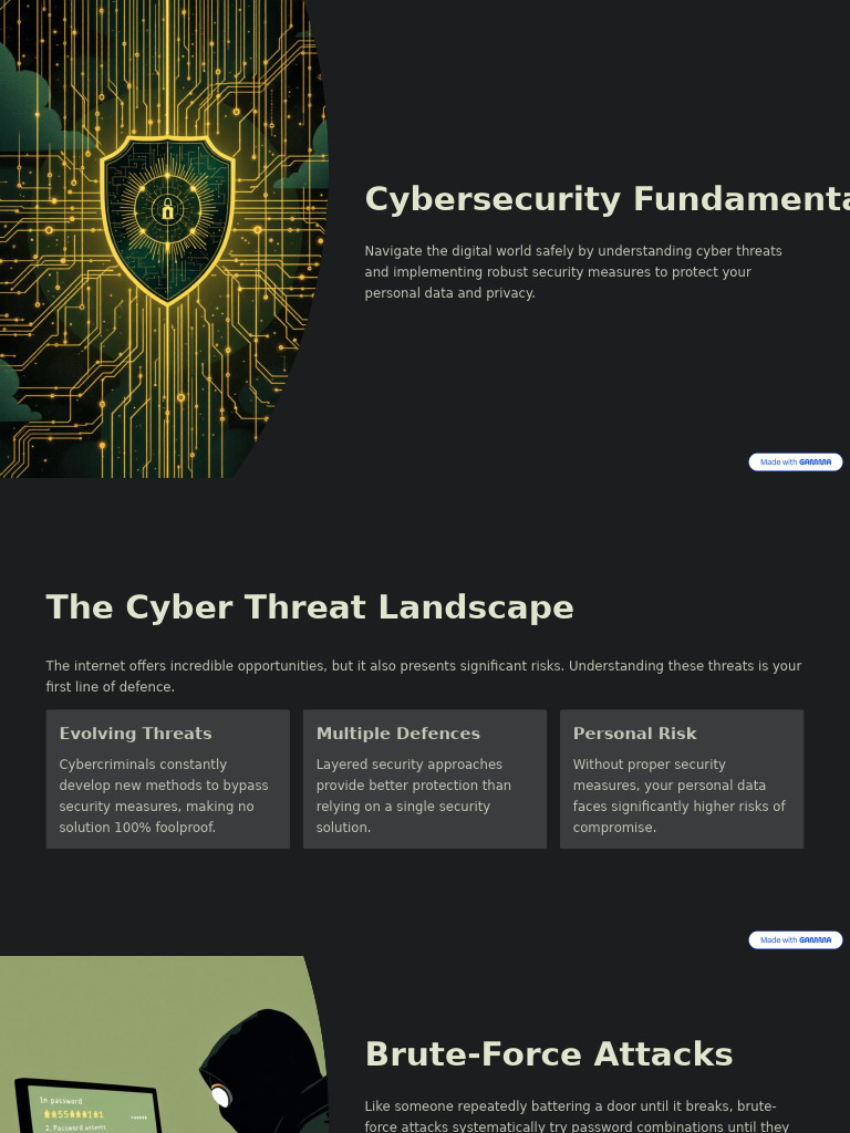 Cybersecurity Fundamentals | PDF | Security | Computer Security