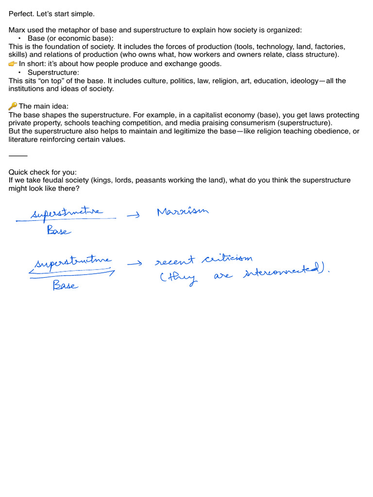 Understanding Base and Superstructure | PDF