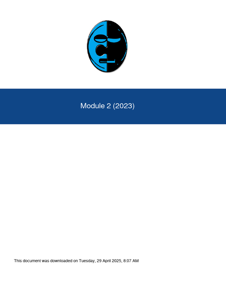 Export Module 2 (2023) 2025-04-29 0807 | PDF | Clinical Trial ...