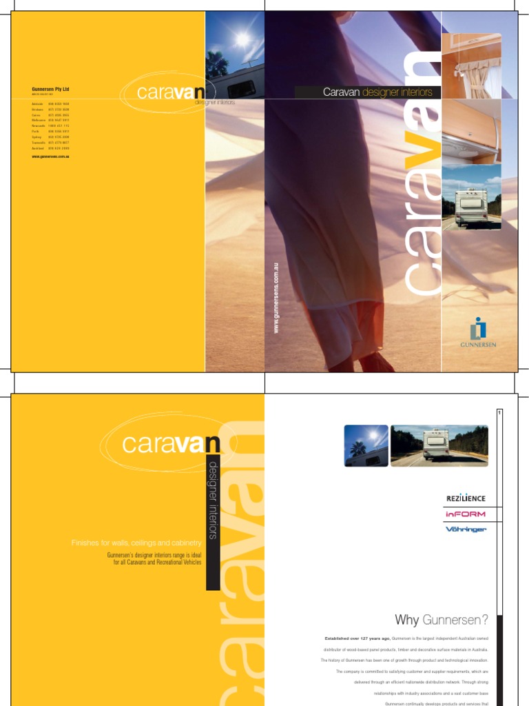 Caravan Brochure | PDF | Recreational Vehicle | Cabinetry