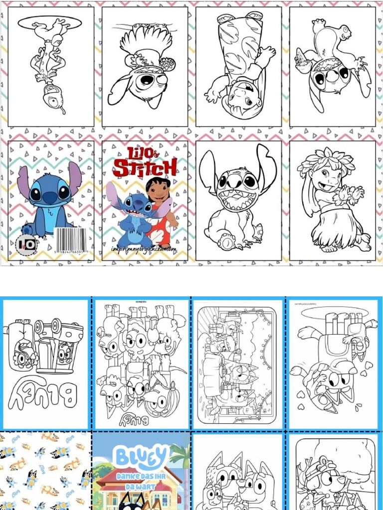 Mini Libros para Colorear | PDF