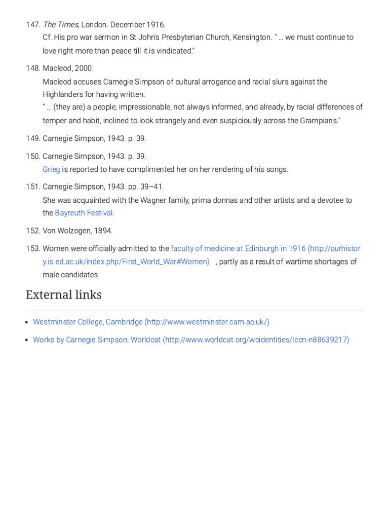 Patrick Carnegie Simpson - Wikipedia | PDF