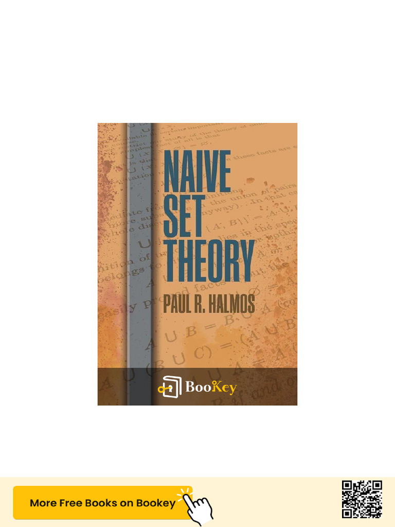 Halmos' Naive Set Theory Overview | PDF | Set (Mathematics) | Function ...