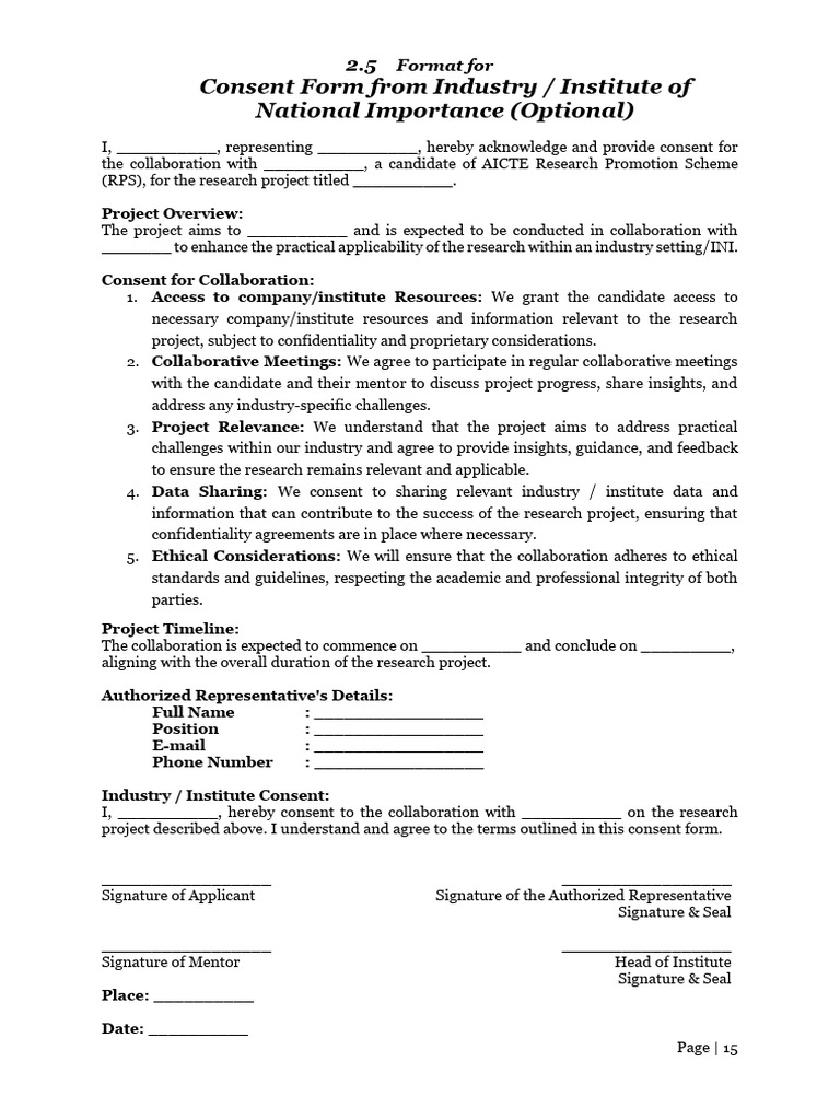 NEW AICTE RPS Scheme Document With Annexures-15 | PDF
