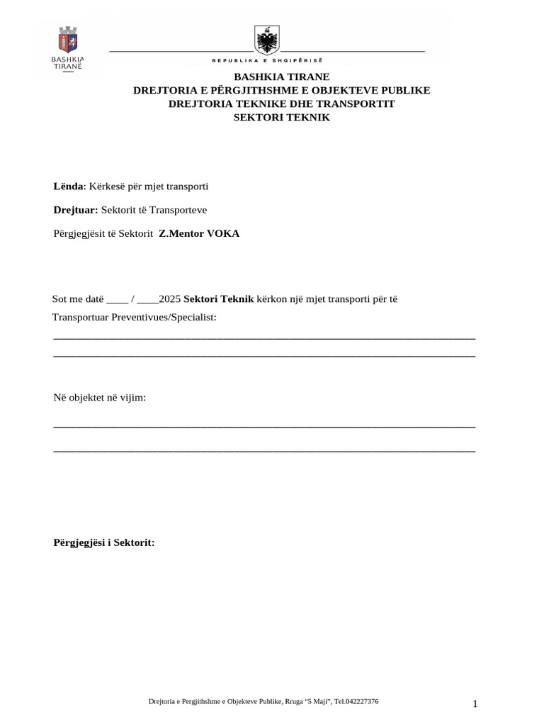 Kerkese Transporti | PDF