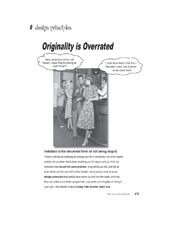 Chapter 8 Design Principles | PDF