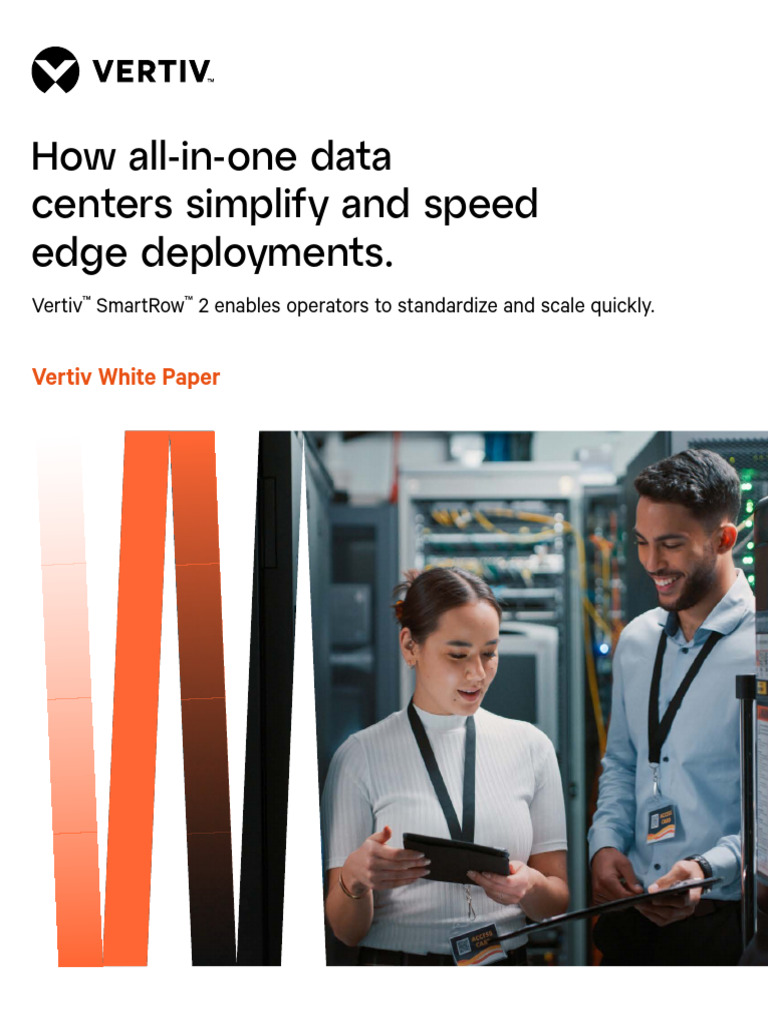 Vertiv SmartRow 2: Streamlining Edge Deployments | PDF | Data Center