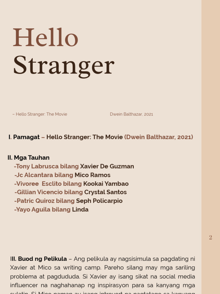 Brown Monochrome Simple Minimalist Presentation Template | PDF