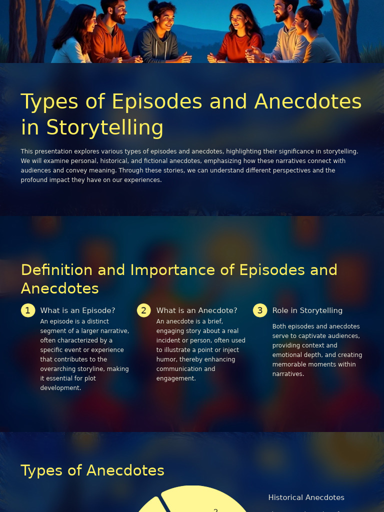 Types of Anecdotes in Storytelling | PDF | Narrative | Storytelling