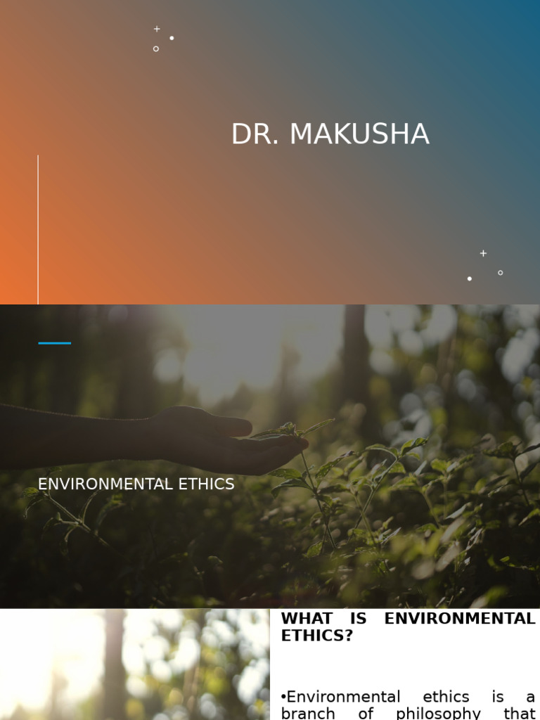 Understanding Environmental Ethics | PDF | Environmental Ethics ...