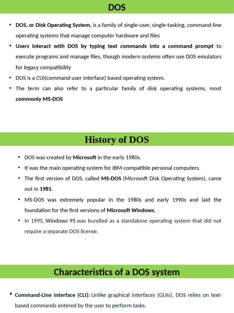 Unit 3 Computer Fundamental (Part 2) | PDF | Dos | Computer File