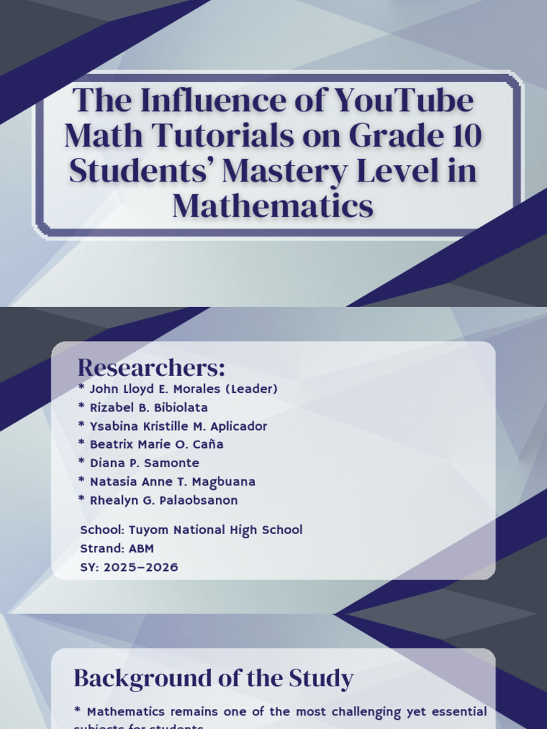 Navy White Decorative Geometric Thesis Defense Presentation 20251021 211300 0000 | PDF ...