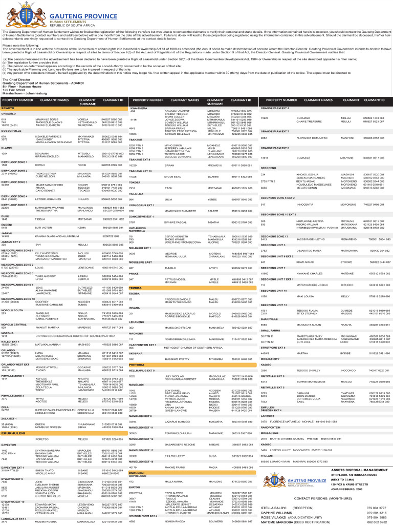 DHS List | PDF