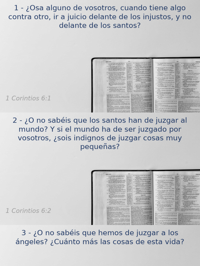 1 Corintios 006 - Reina Valera 1960 | PDF | Primera epístola a los ...