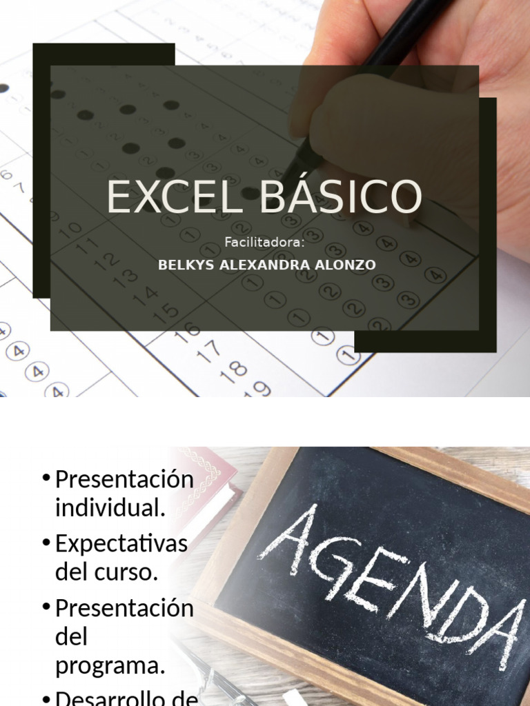 Excel Basico | PDF | Microsoft Excel | Hoja de cálculo