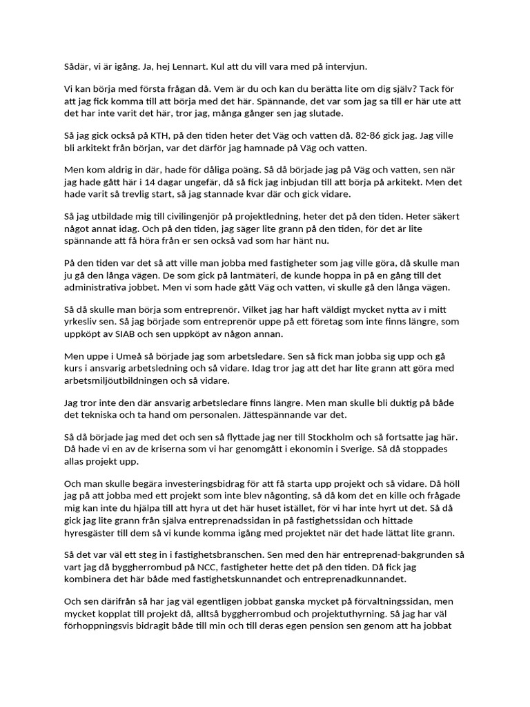 Intervju | PDF
