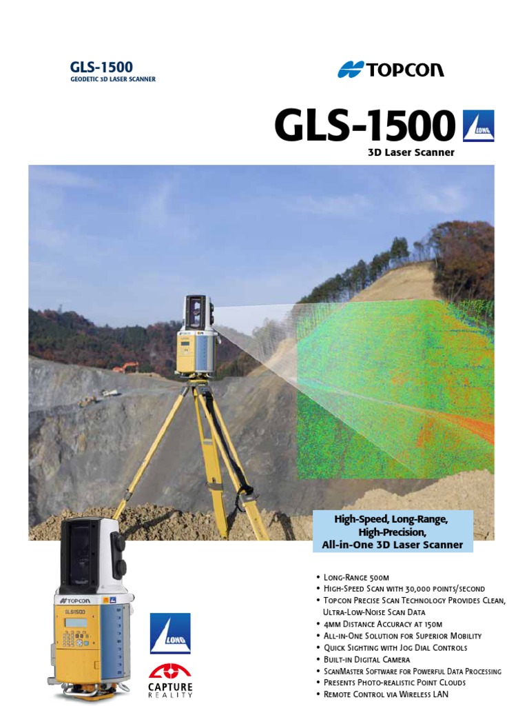 GLS-1500L Ge | PDF | Image Scanner | 3 D Modeling