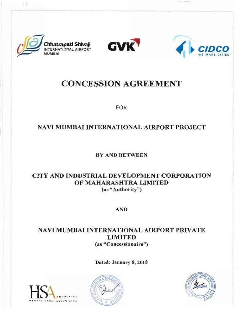 01 Concession Agreement - 0 | PDF