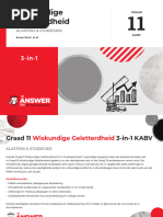 Wiskunde Ondersoek Getalpatrone 2024 | PDF