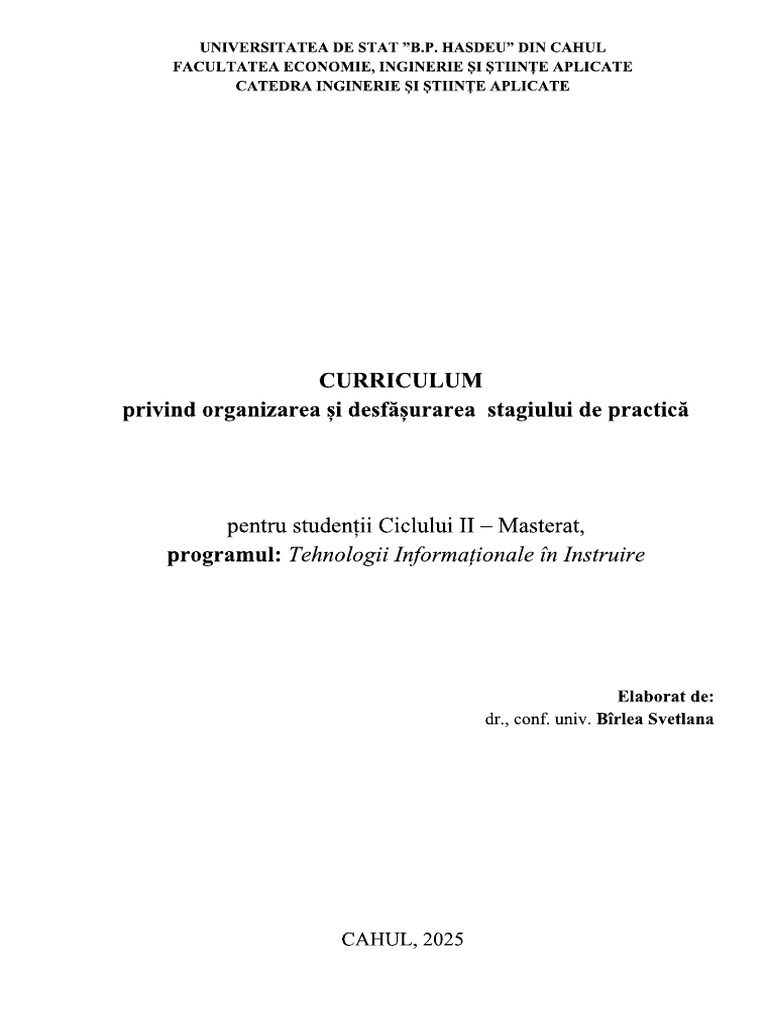 Curiculum | PDF