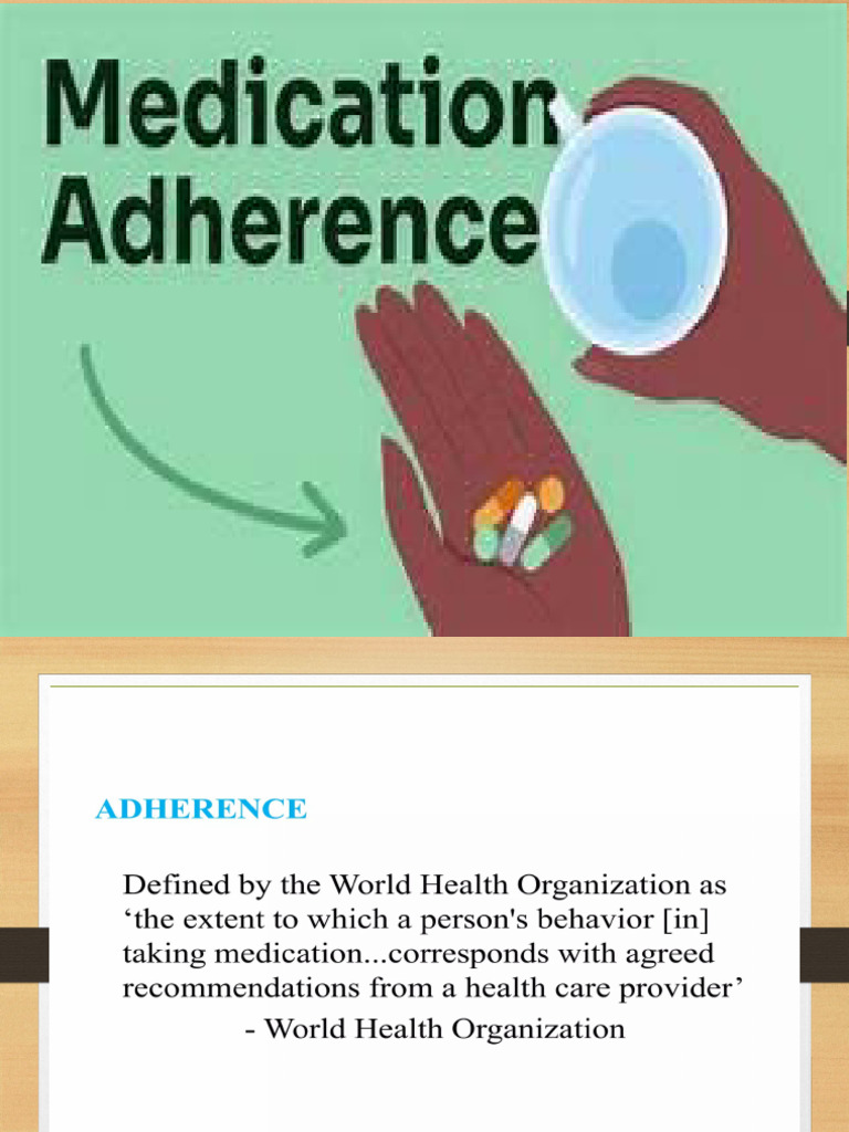 Medication Adherence 24 S | PDF | Health Care | Clinical Medicine