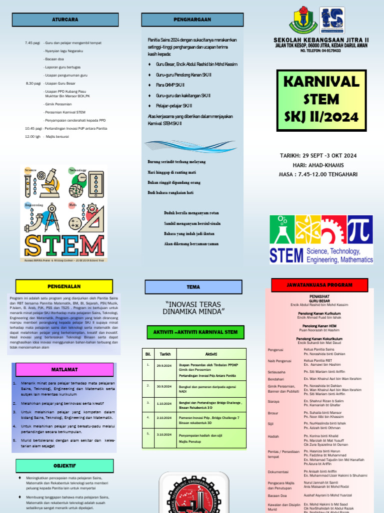 Brosur Karnival Stem 2024 | PDF