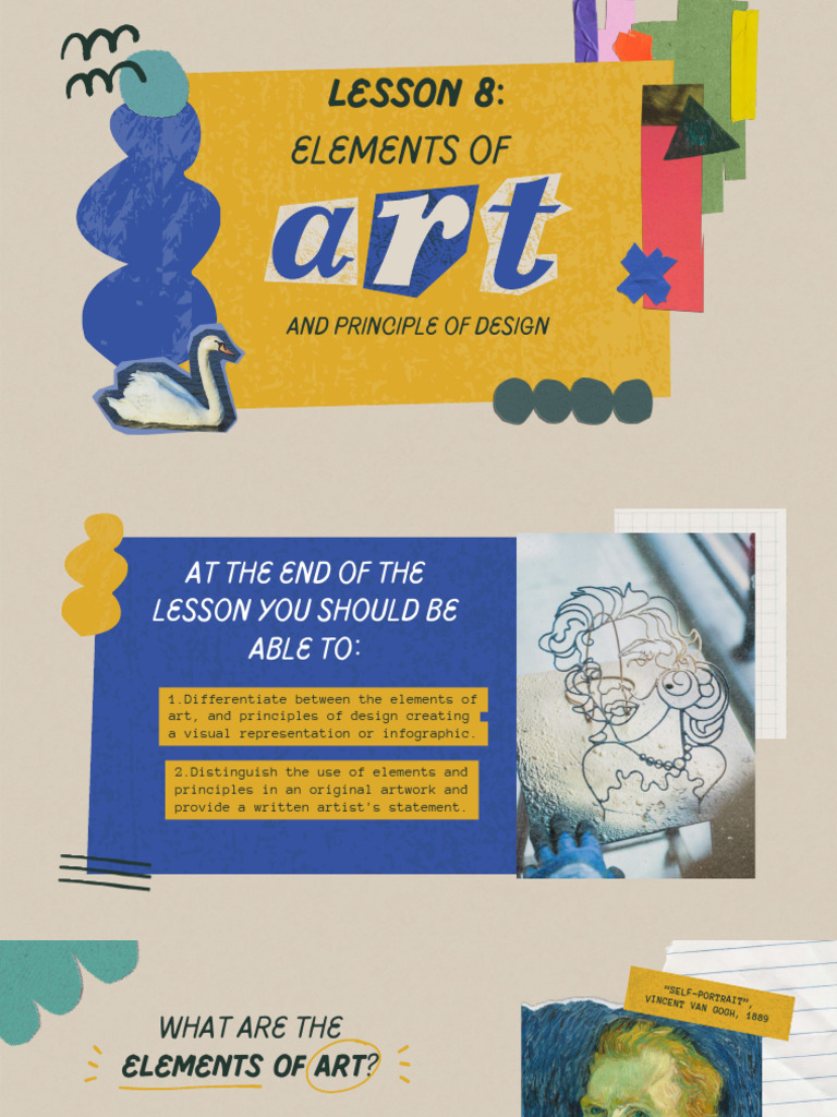ART 002 Lesson 8 Elements of Arts and Principles of Design Compressed | PDF | Composition ...