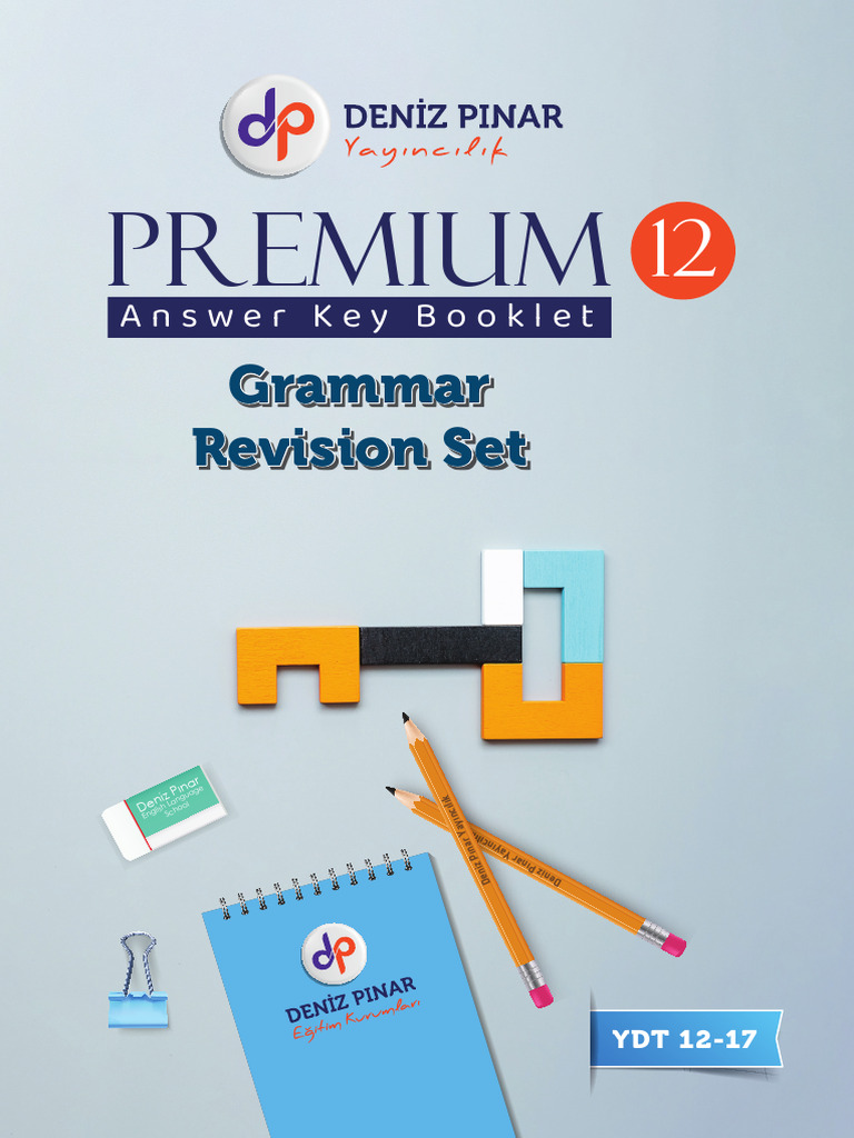 Premium 12-17 Grammar Revision Set - Key | PDF