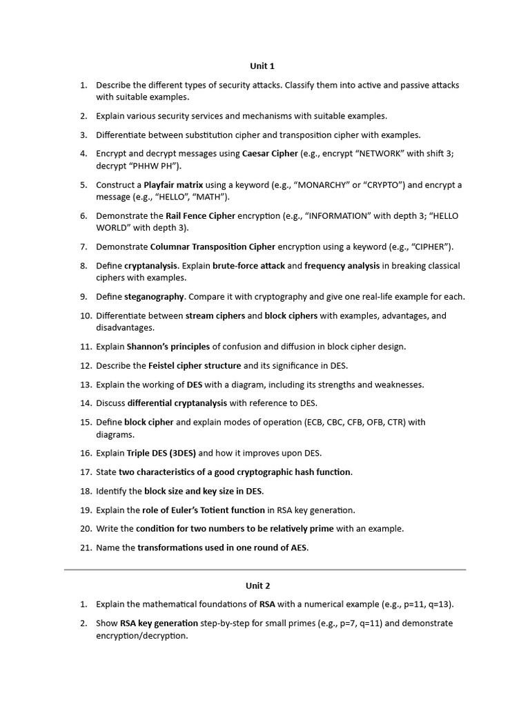 Security Attacks and Cryptography Techniques | PDF | Cryptography ...
