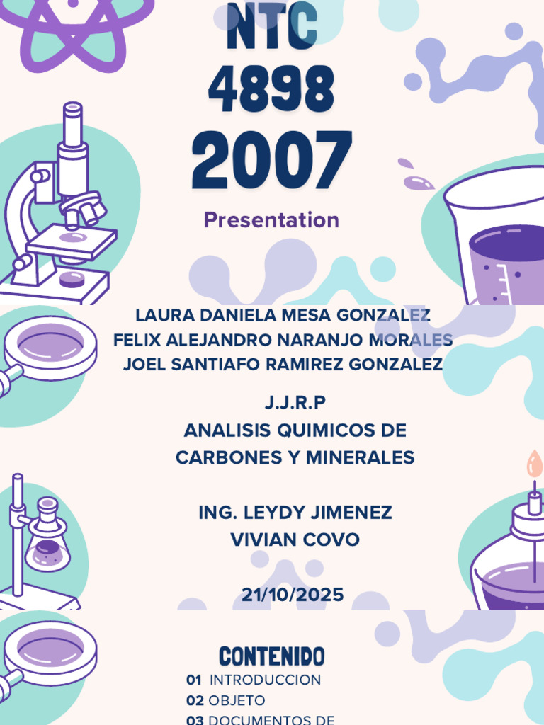 Purple Teal Playful Science Laboratory Group Project Presentation ...