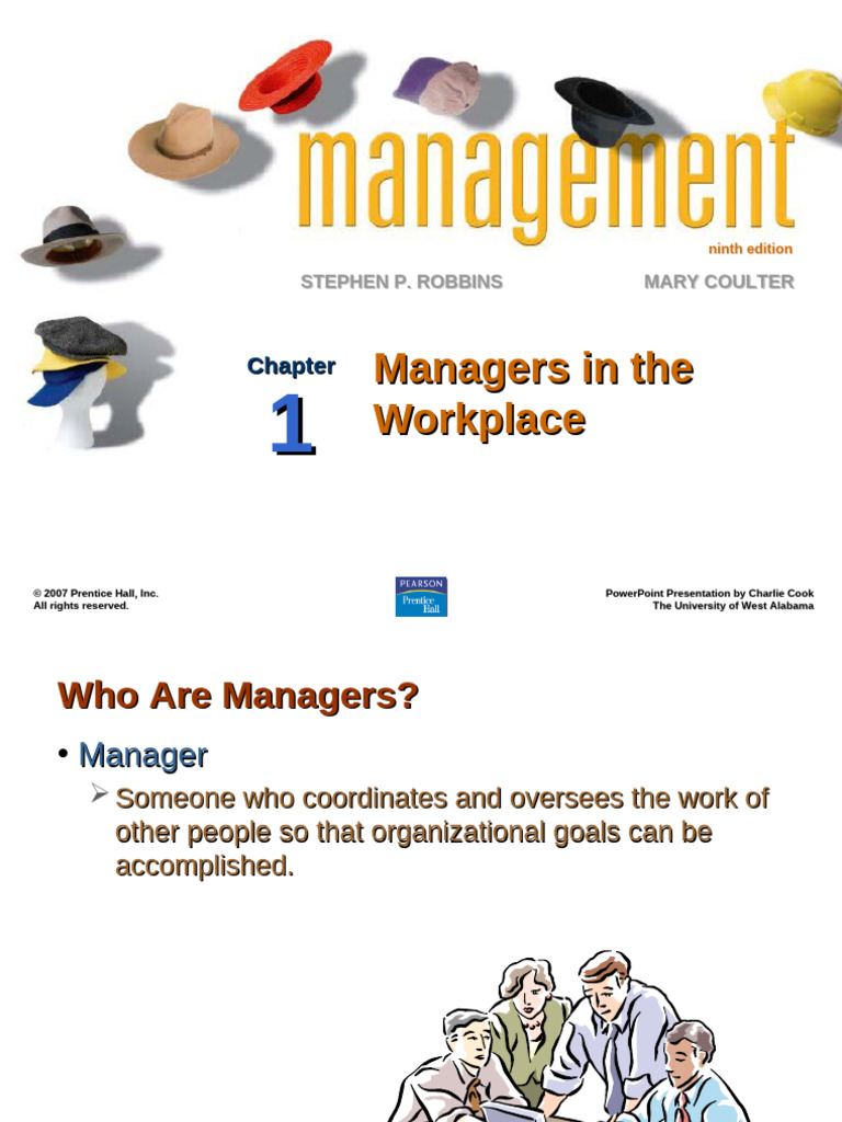 1 - Managers in The Workplace | PDF | Goal | Business