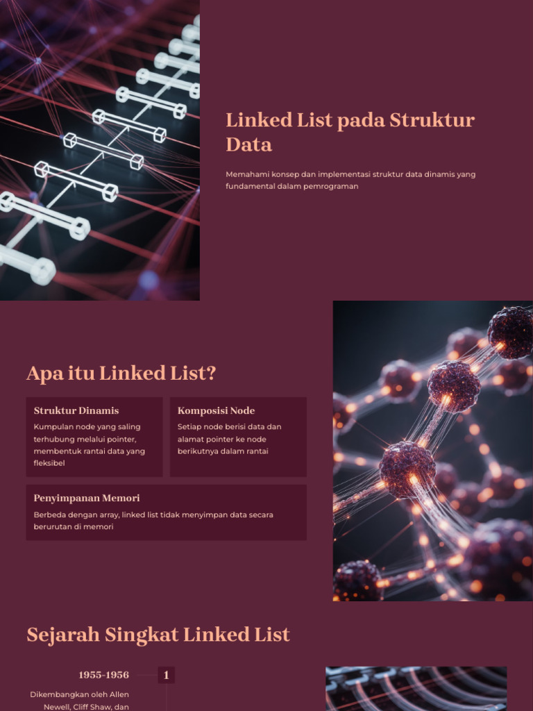 Pertemuan 3 Linked List Pada Struktur Data | PDF