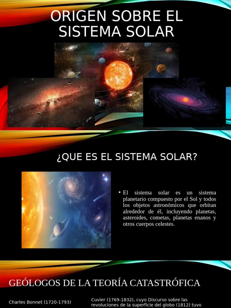Origen Sobre El Sistema Solar G.5 | PDF