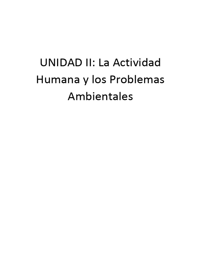 Impacto Humano en el Ambiente Global | PDF | Sustentabilidad | Tierra