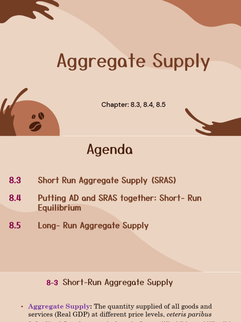 Understanding Short-Run Aggregate Supply | PDF | Economic Equilibrium ...