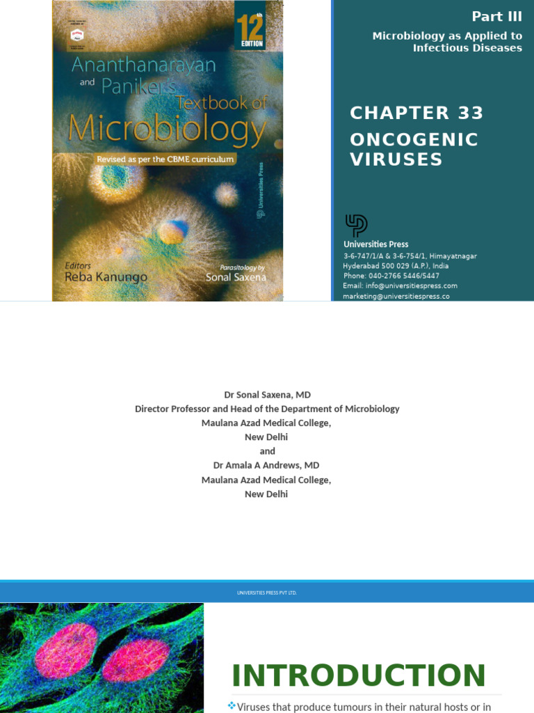 Chapter 33 | PDF | Retrovirus | Virus