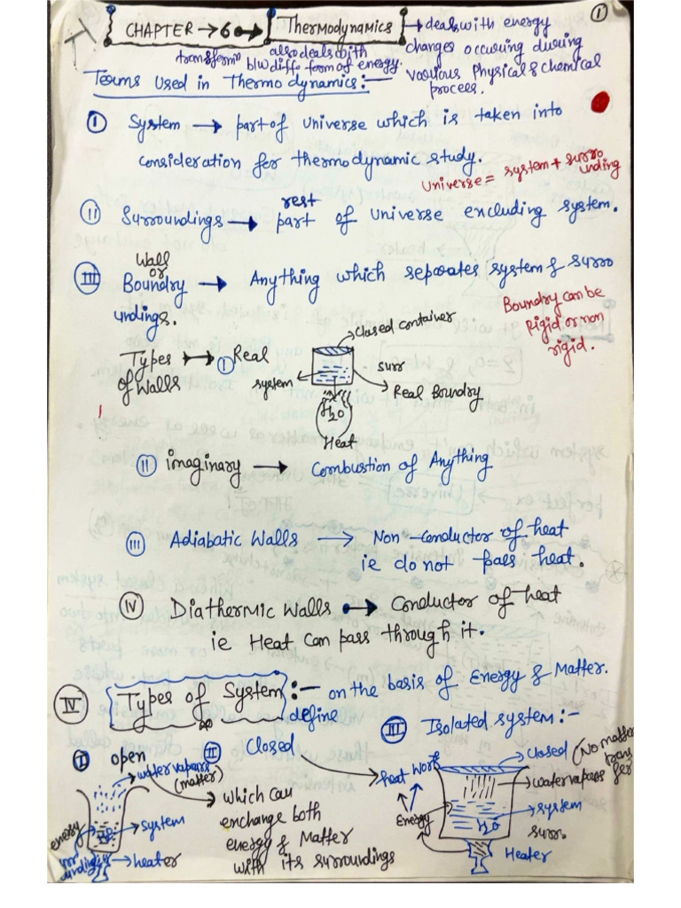 Chemistry - Thermodynamics | PDF