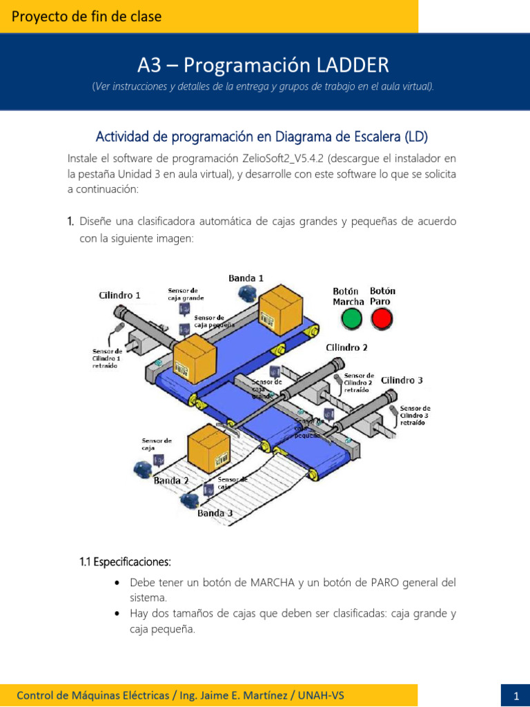 A3 - Programación LADDER | PDF | Ingeniería de software | Ciencias de ...