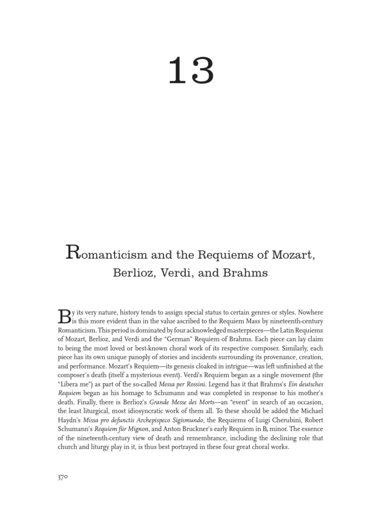 Alwes 1 Requiems Chapter | PDF | Elements Of Music | Music Theory